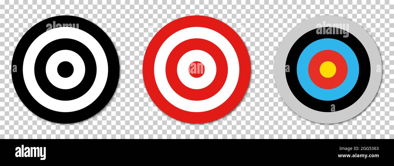 Target Icon. Design for web and mobile app. Vector illustration ...