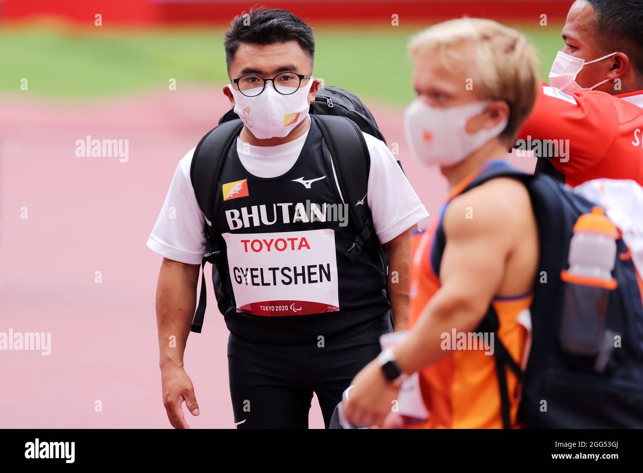 Tokyo, Japan. 29th Aug, 2021. Gyeltshen (BHU) Athletics : Men's Shot ...