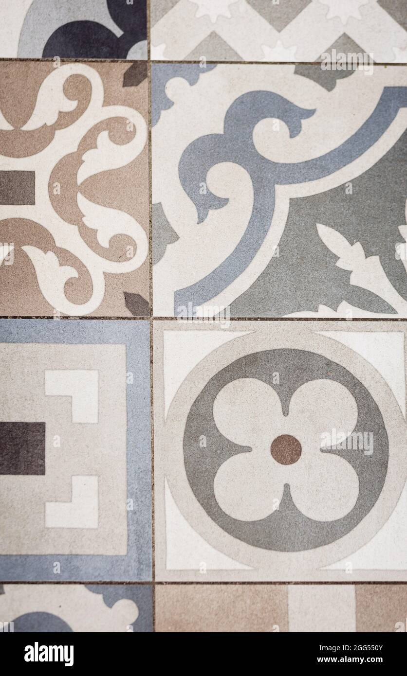 Ceramic tiles patterns hi-res stock photography and images - Alamy