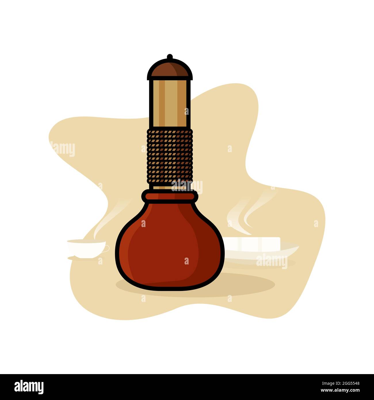 South indian Bamboo Rice steam cake maker also known Kerala Puttu Kutty ...