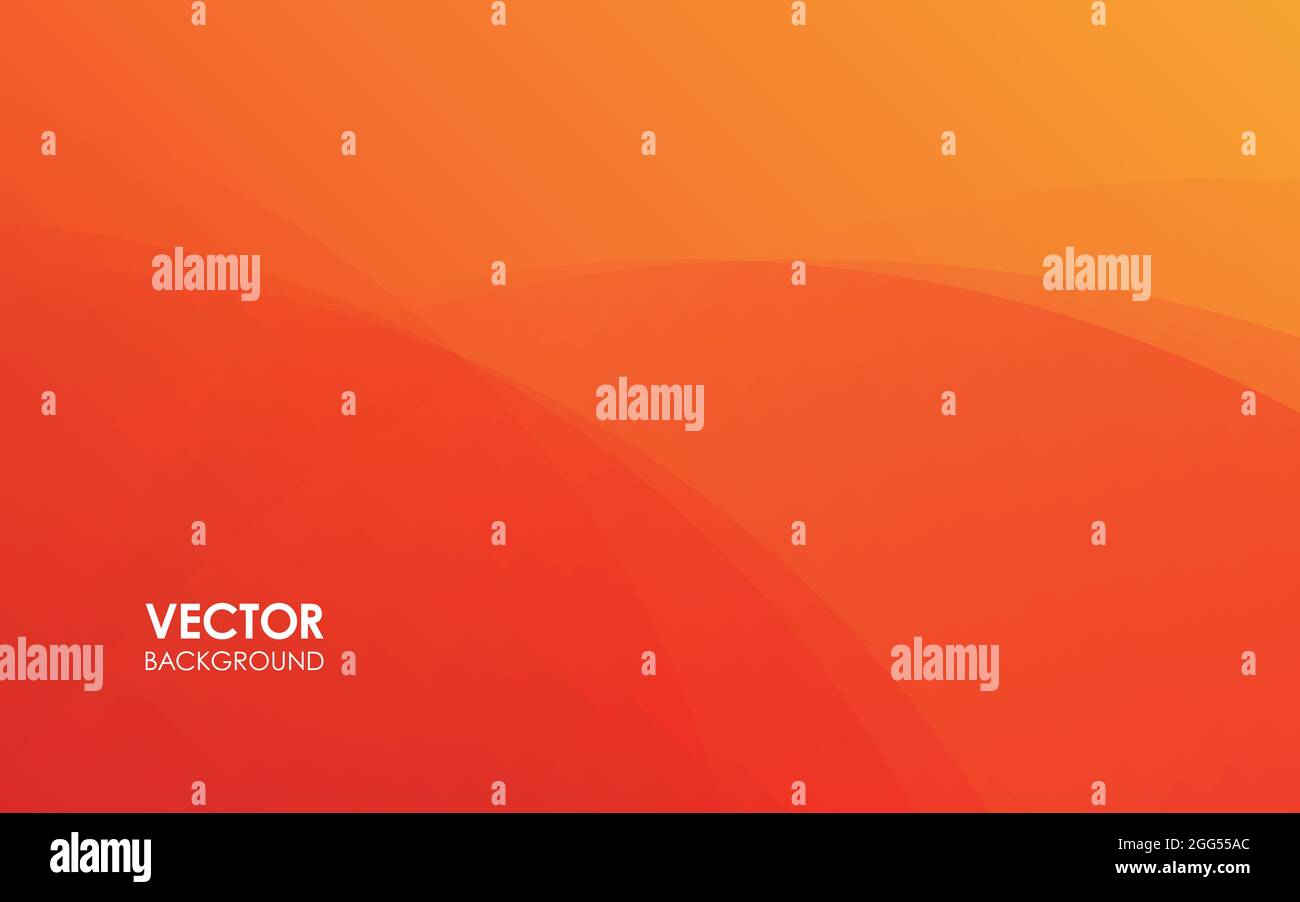 Orange curve background. Vector illustration Stock Vector Image & Art ...