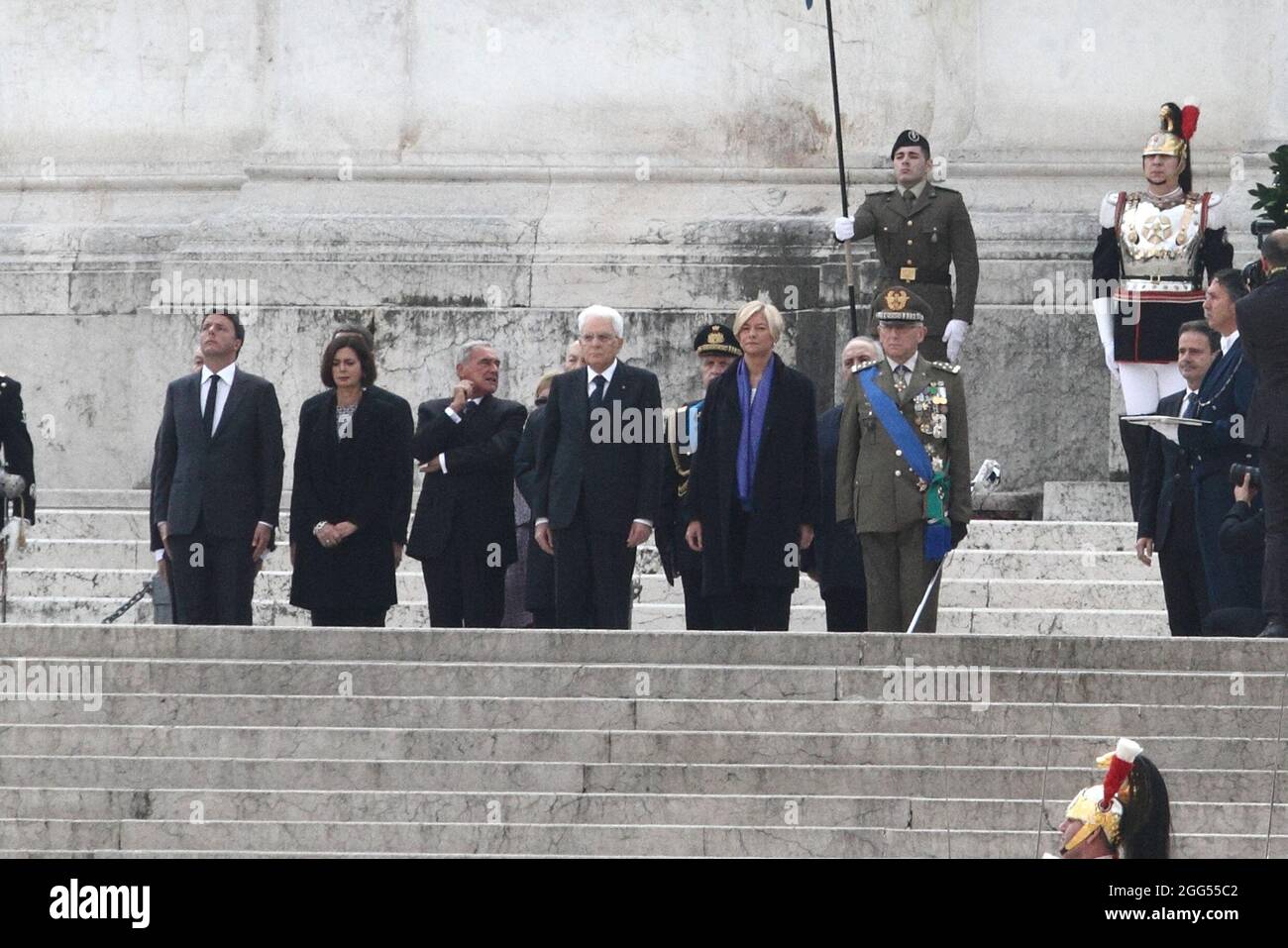 Rome, Italy - november, 4th 2016 - Celebratin of National Unity day and ...