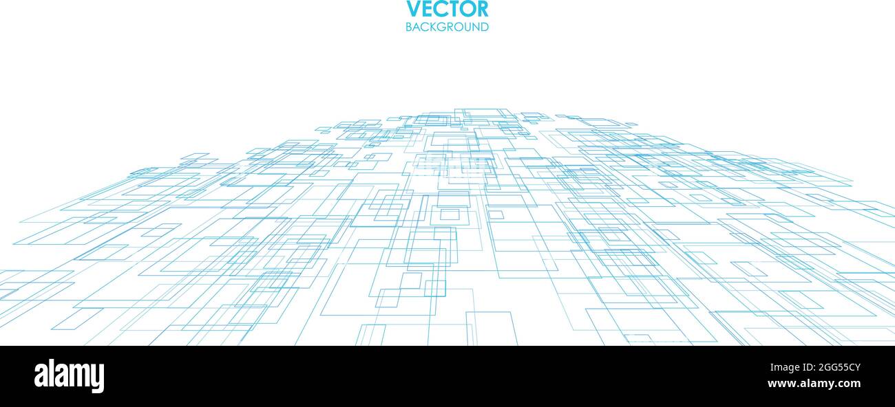 Abstract perspective background. Vector illustration Stock Vector Image ...