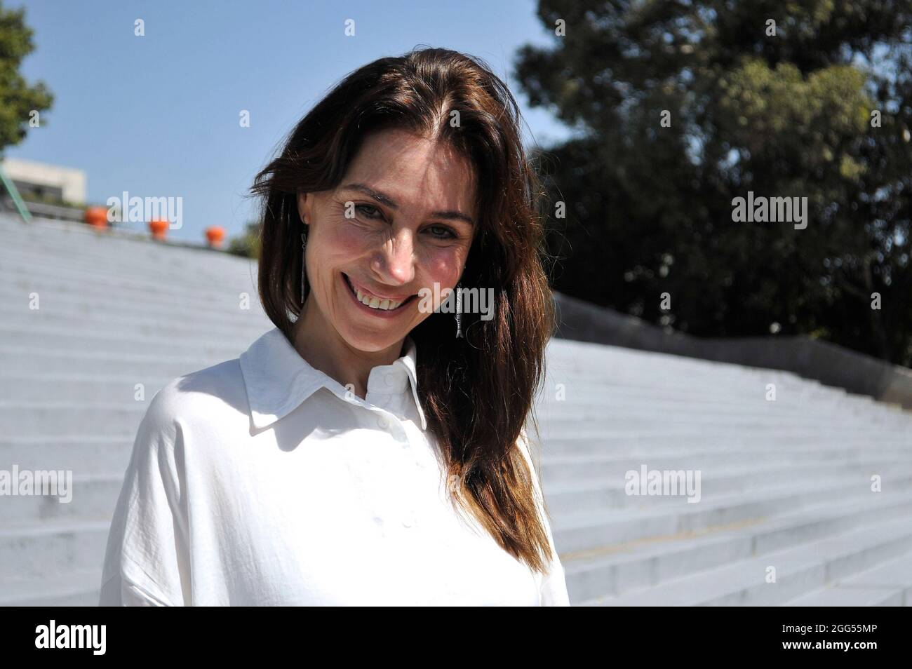 MEXICO CITY, MEXICO -AUGUST 26: Actress Fabiana Perzabal poses for ...