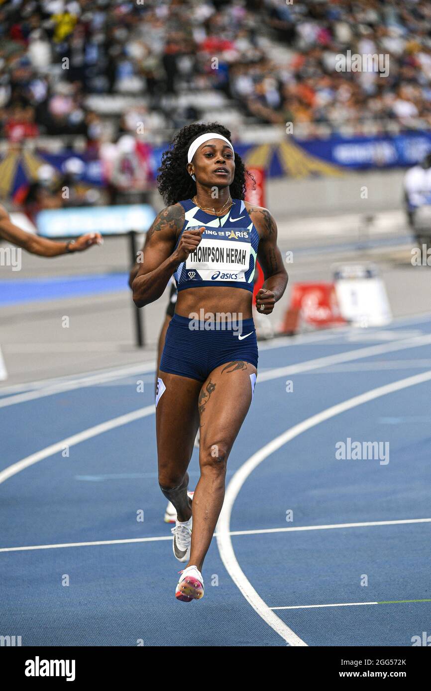 Elaine Thompson-Herah of Jamaica during the IAAF Wanda Diamond League ...
