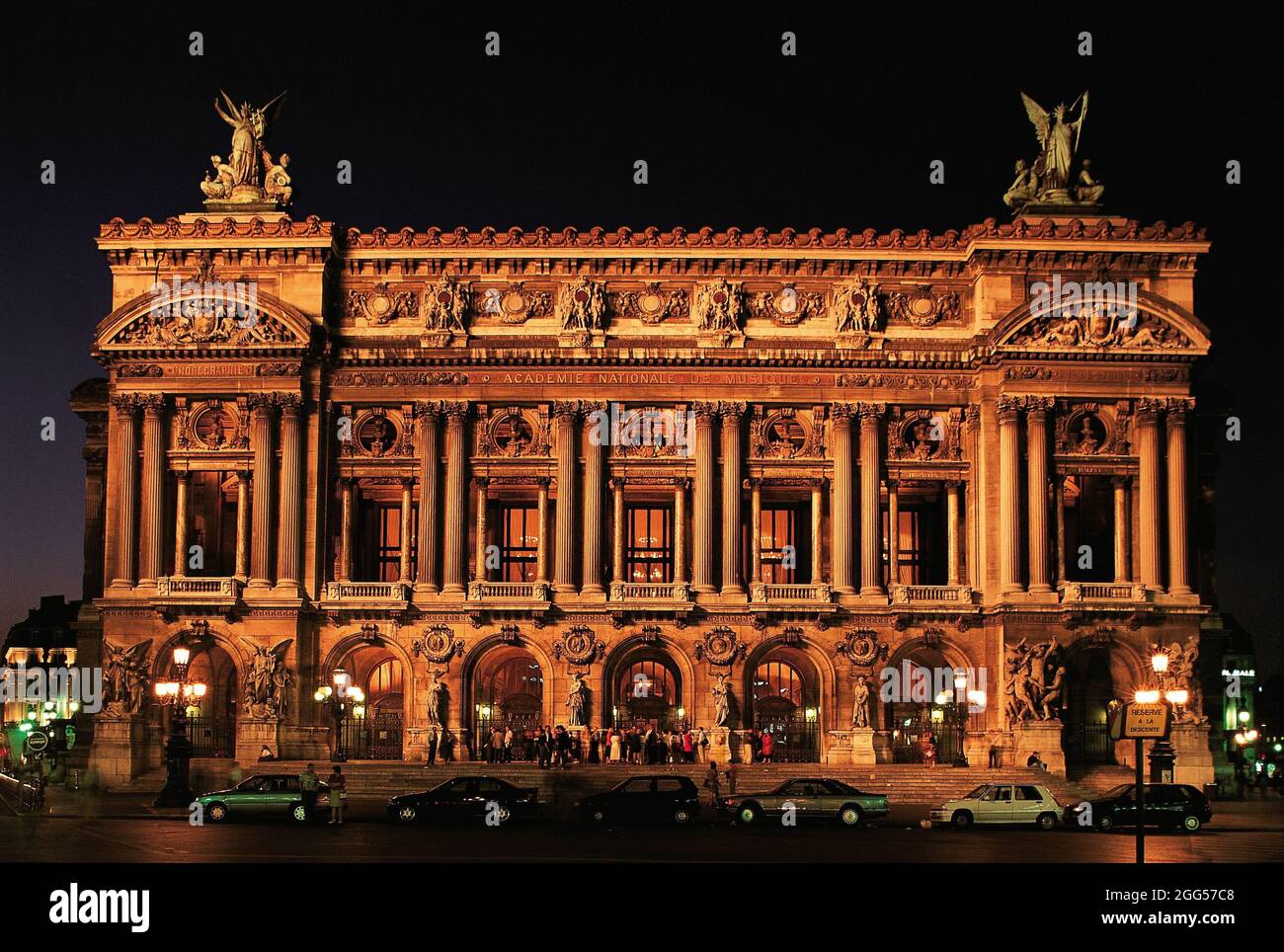 FRANCE. PARIS (75) THE FACADE OF THE PARIS OPERA Stock Photo - Alamy