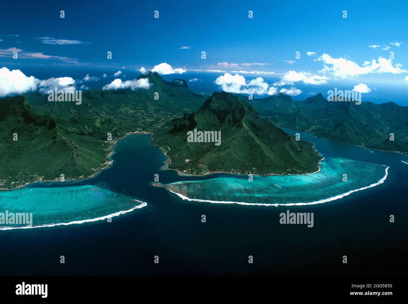 Cook islands aerial hi-res stock photography and images - Alamy