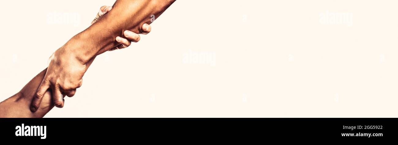 Close up help hand. Helping hand concept, support. Helping hand ...