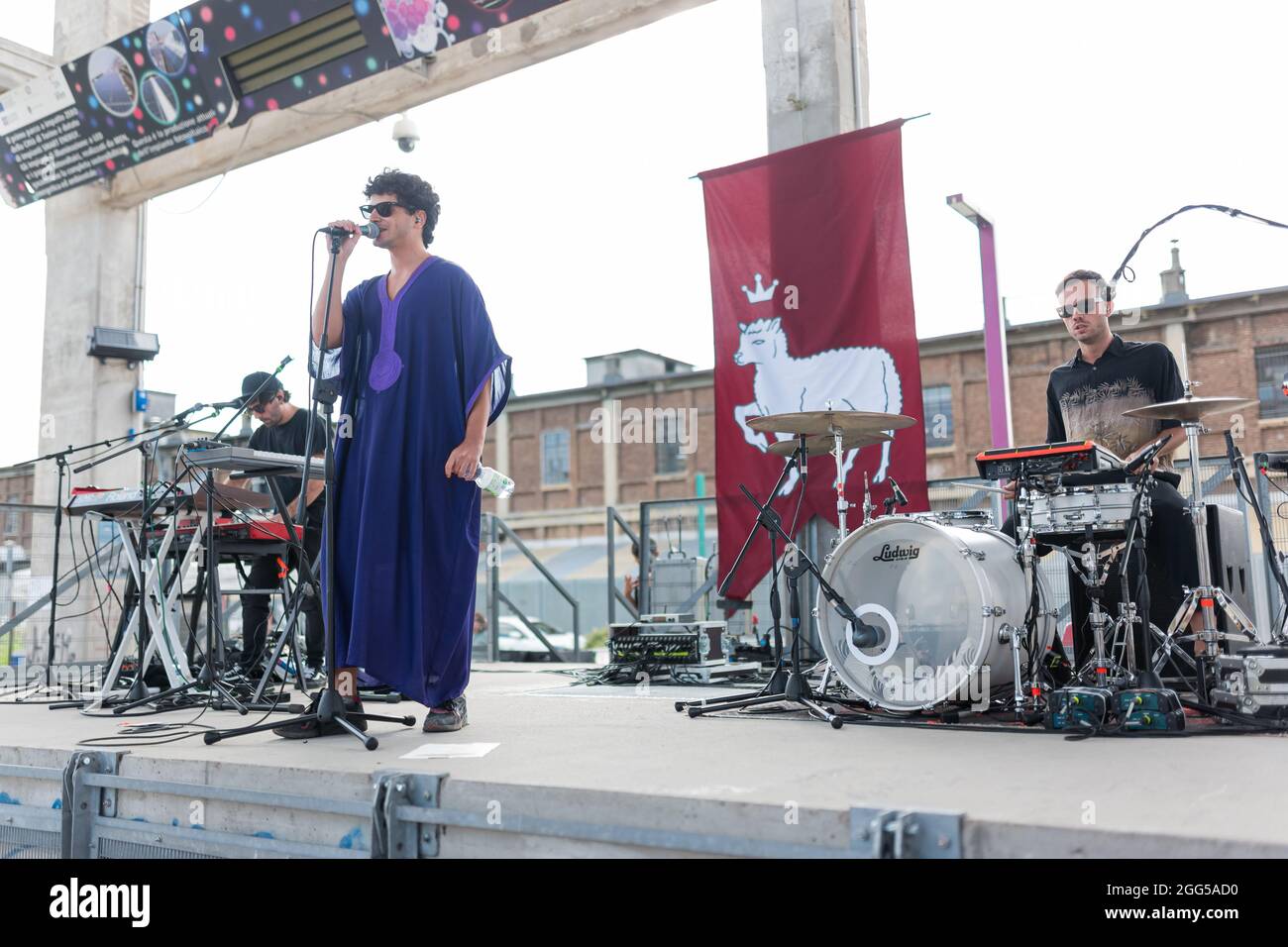 italian trapper Tutti fenomeni performs live during the TOdays festival ...