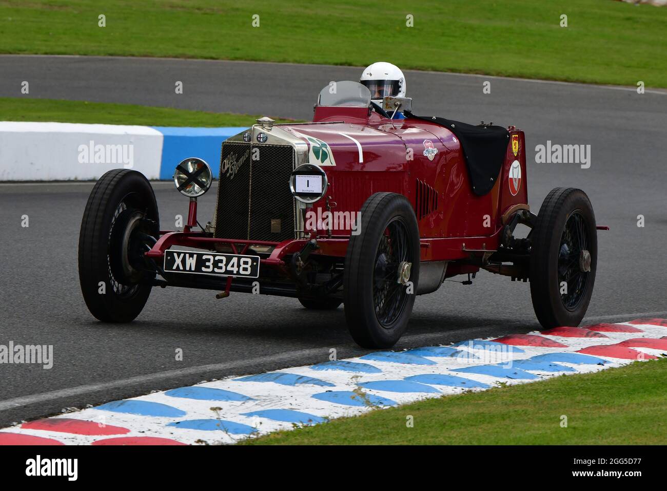 Christopher Mann, Alfa Romeo RL Targa Florio, Owner - Driver - Mechanic ...