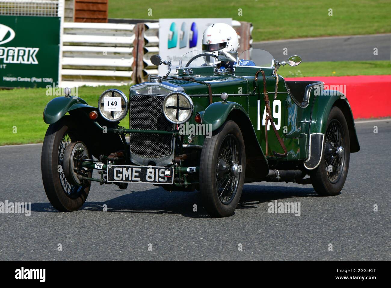 Hugh Apthorp, Frazer Nash TT replica, Owner - Driver - Mechanic Pre-War ...