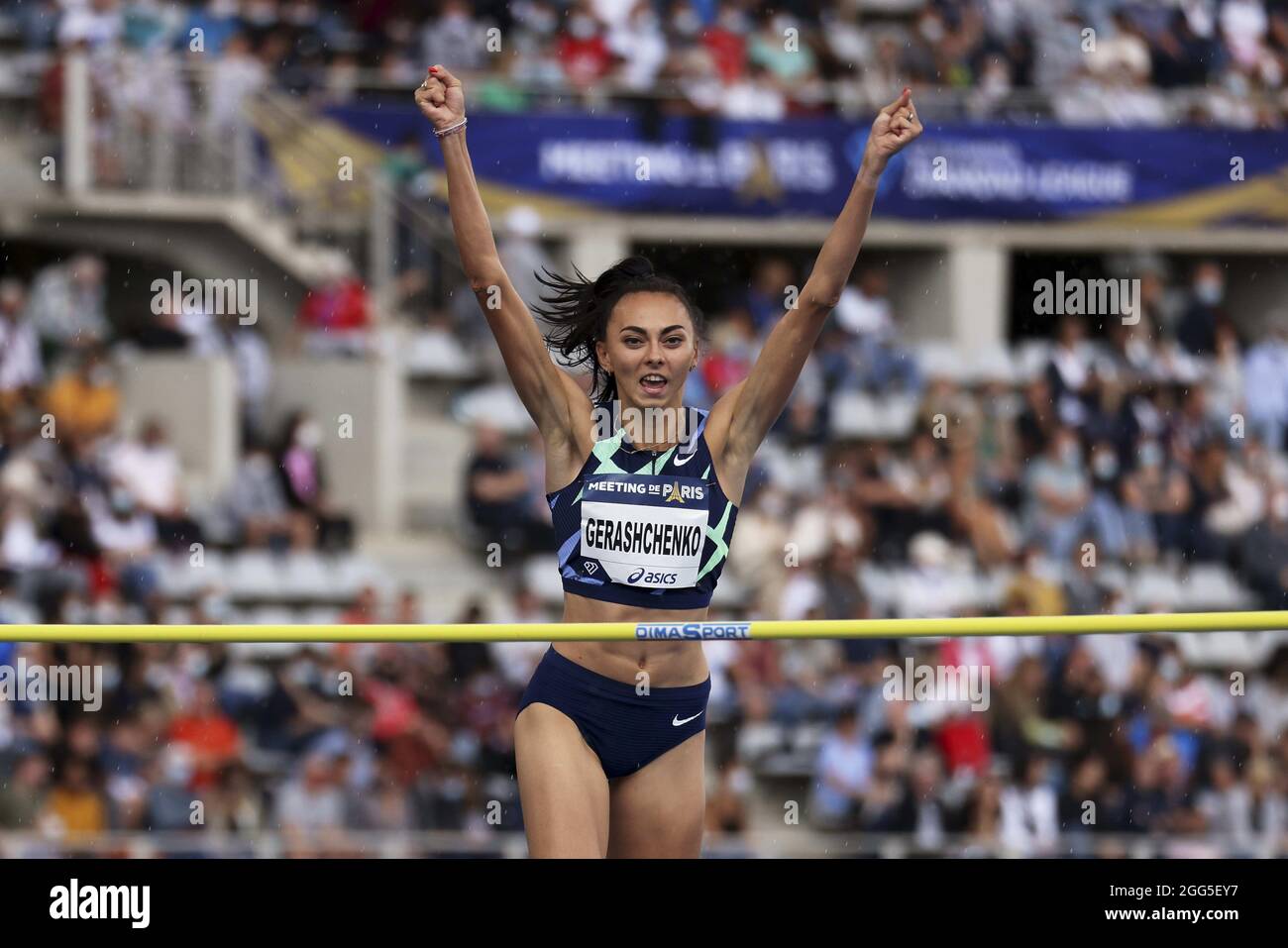 Iryna GERASHCHENKO during the IAAF Wanda Diamond League, Meeting de ...