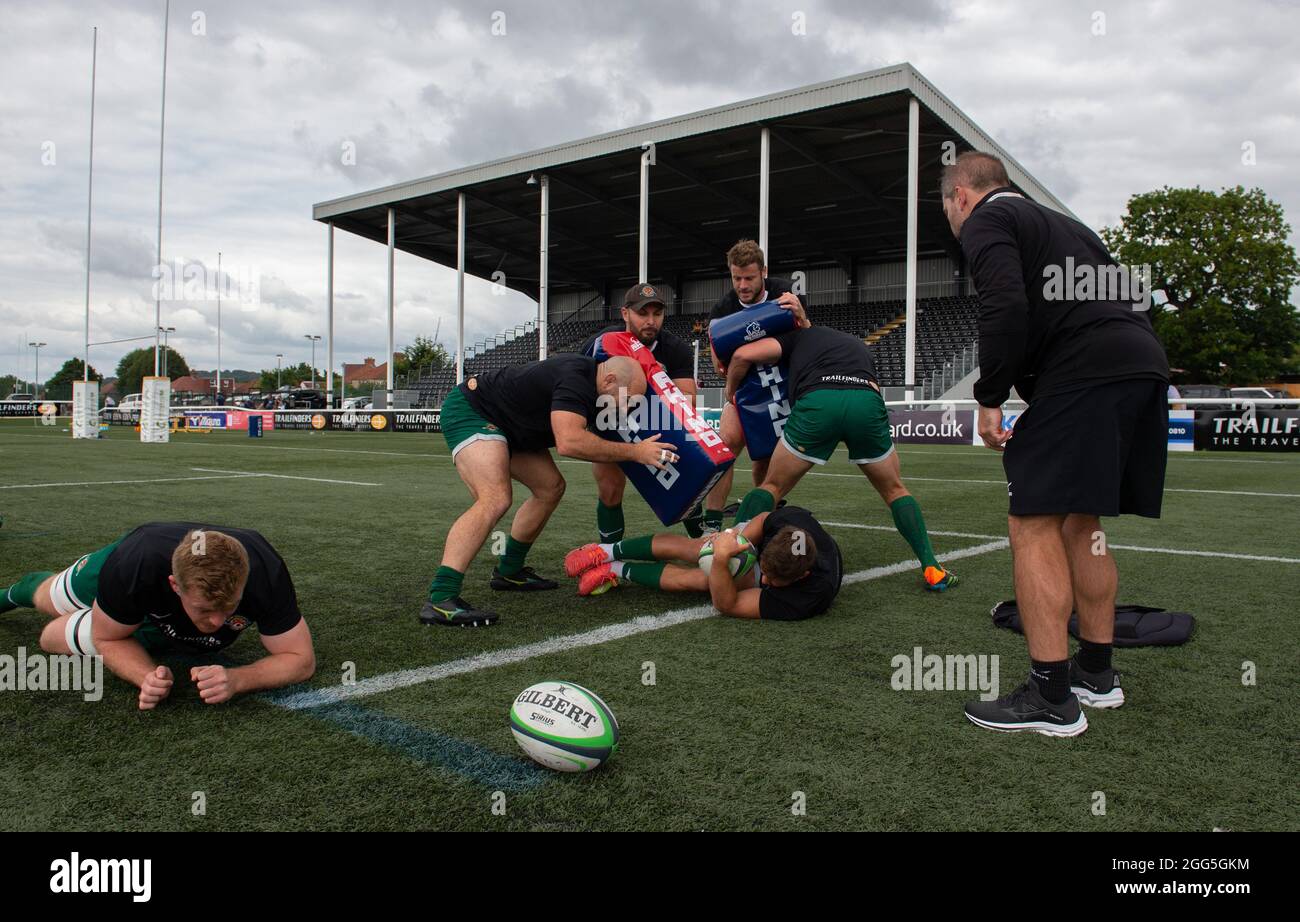 Match action during the 2021/22 Pre Season Friendly match between ...