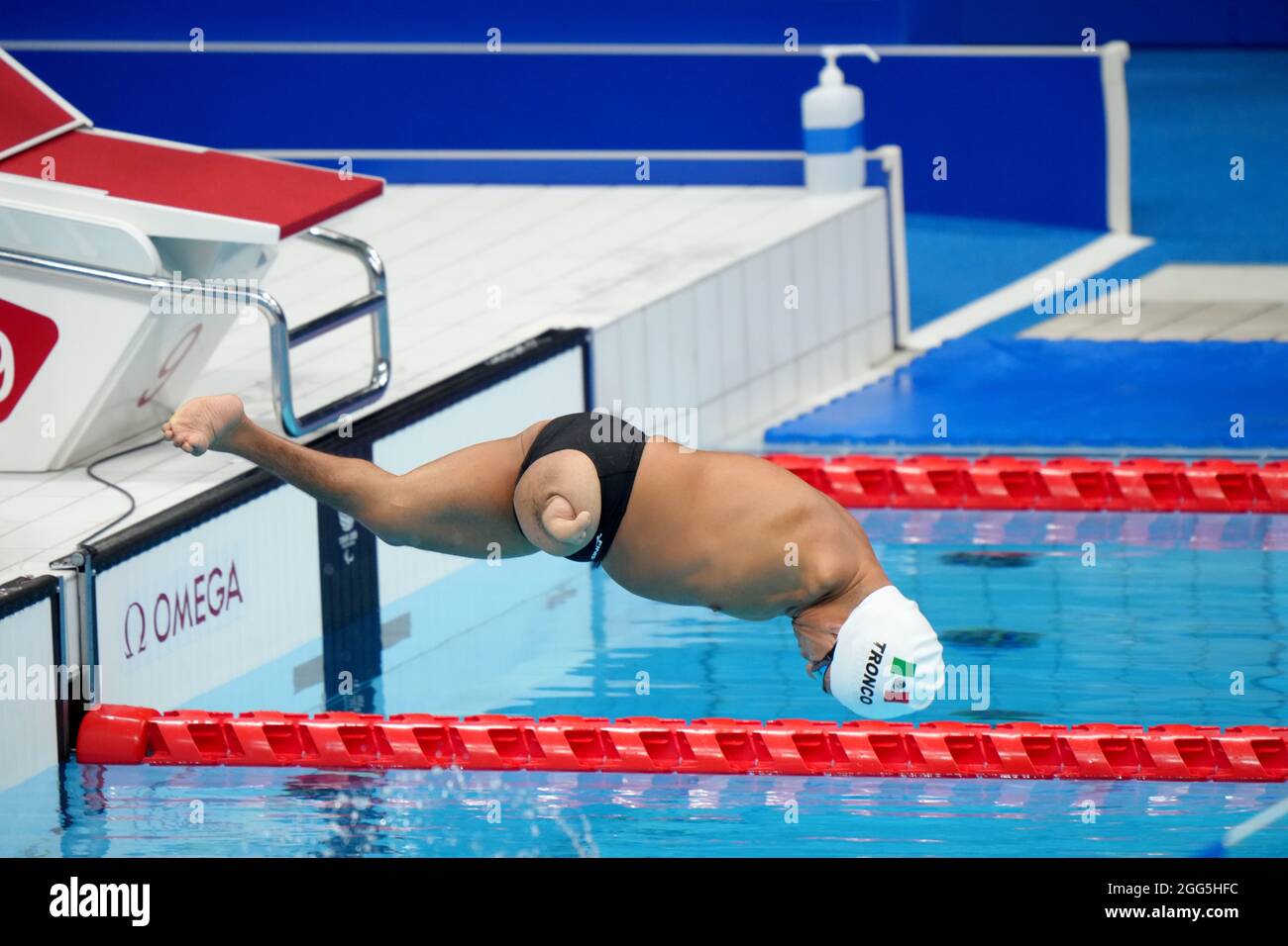 Mexico’s Cristopher Tronco competes in the S2 Men’s 200m Freestyle ...