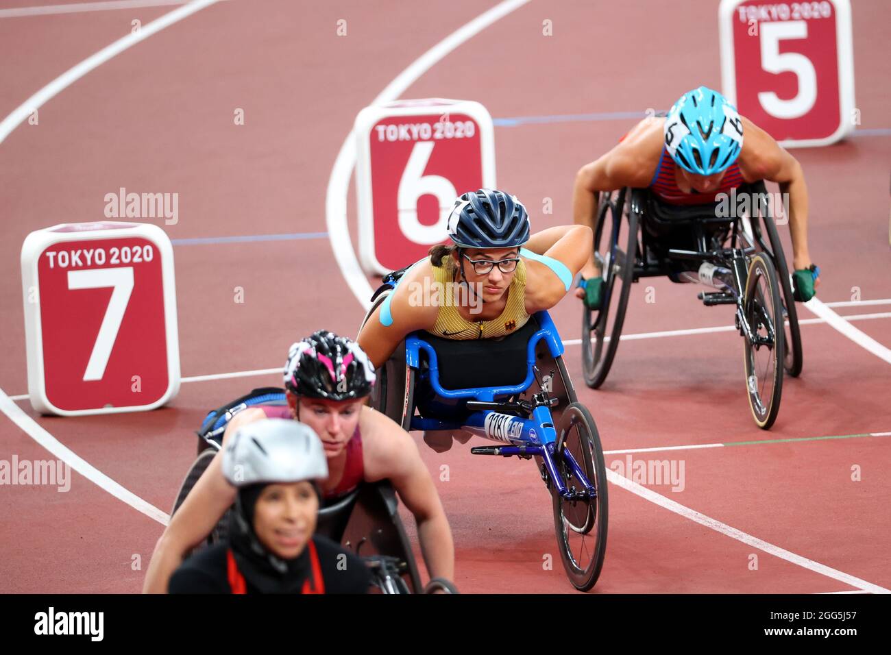 Tokio, Japan. 29th Aug, 2021. Paralympics: Athletics, women's 800m ...