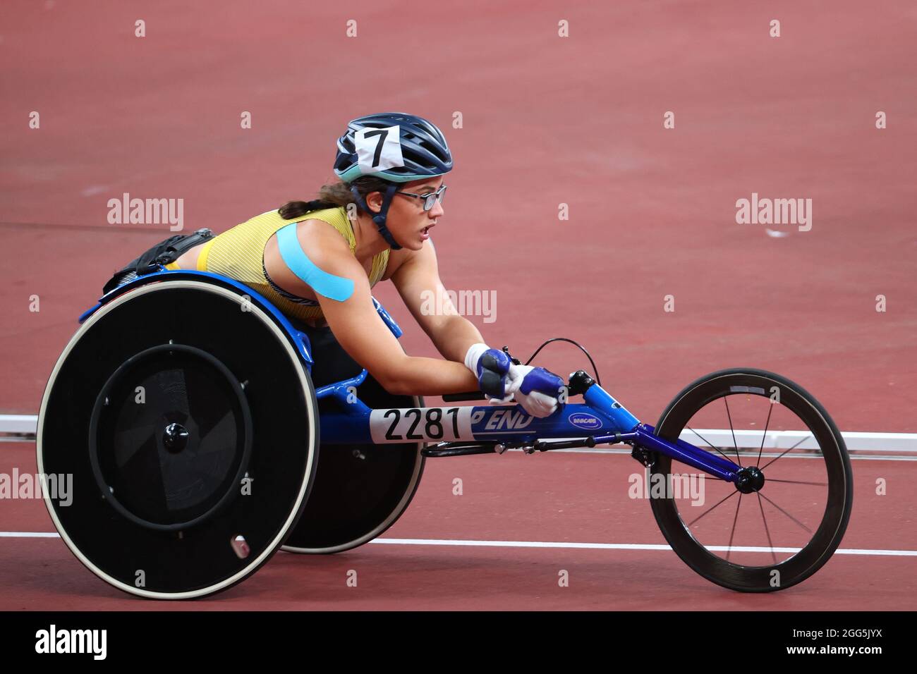 Tokio, Japan. 29th Aug, 2021. Paralympics: Athletics, Women's 800m ...