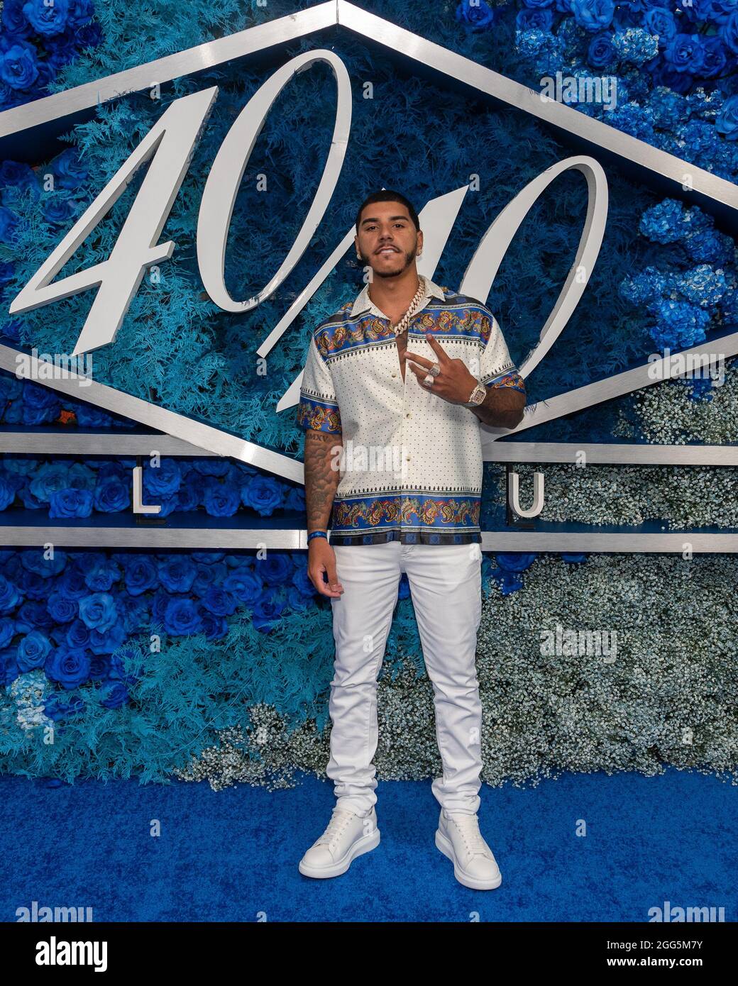 J Balvin attends the 18-year anniversary of Jay-Z's 40/40 club in New ...