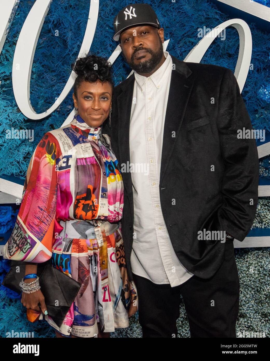 Kesha Franklin and DJ Clark Kent attend the 18-year anniversary of Jay ...