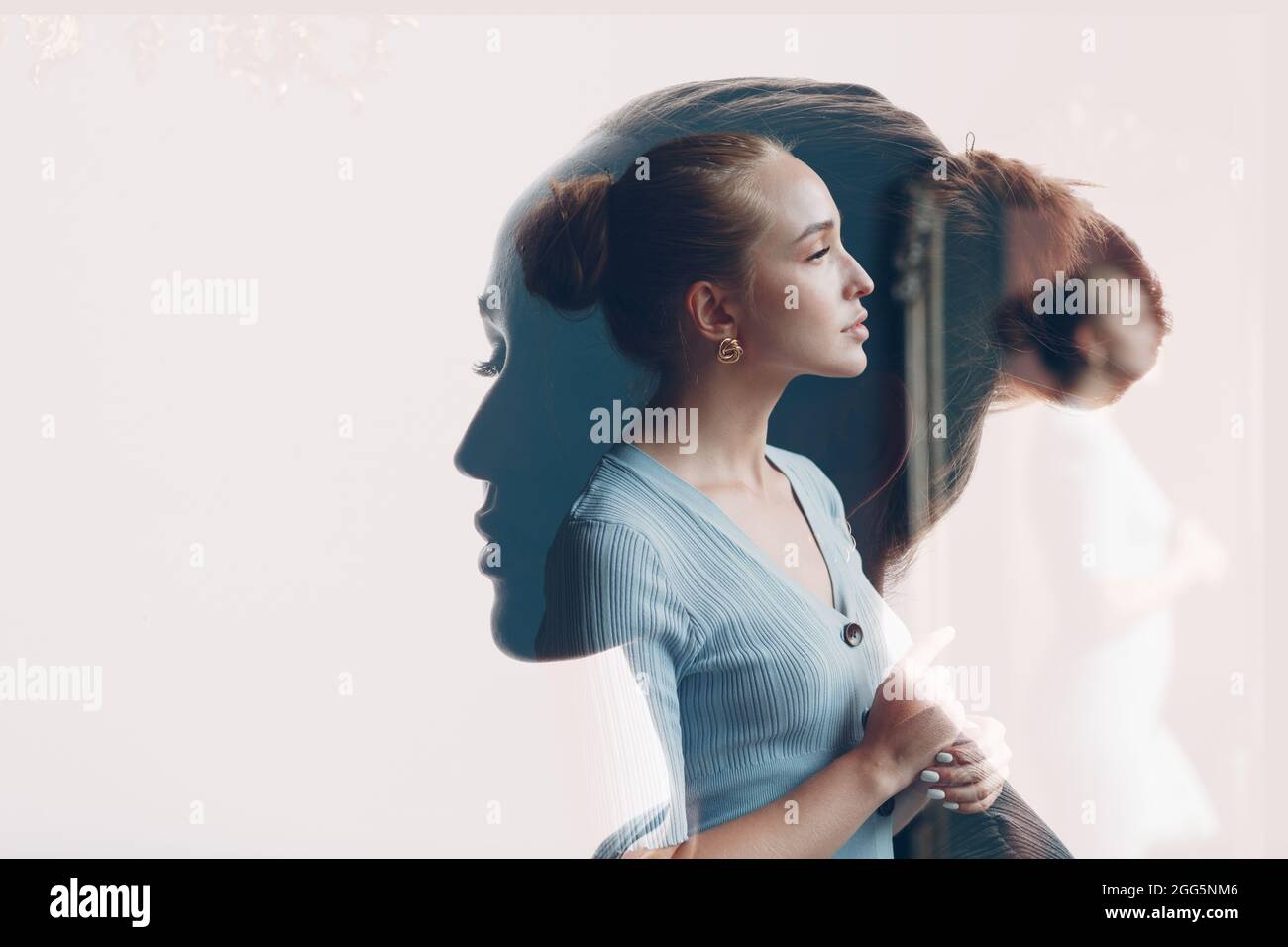 Split emotions hi-res stock photography and images - Alamy