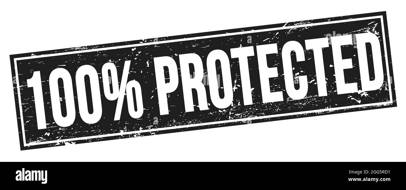 Protected stamp Black and White Stock Photos & Images - Alamy