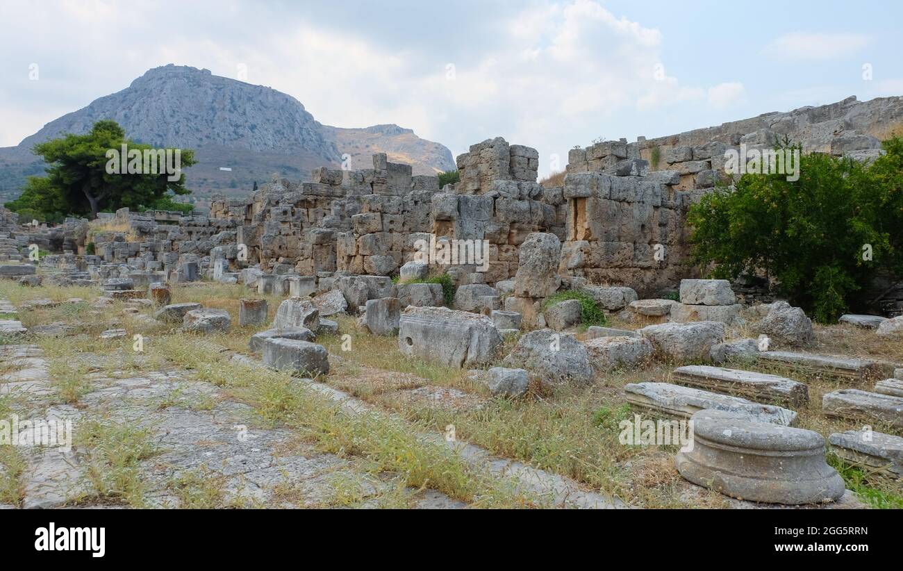 Lechaion Way is the Roman road that linked the port of Lechaion with ...