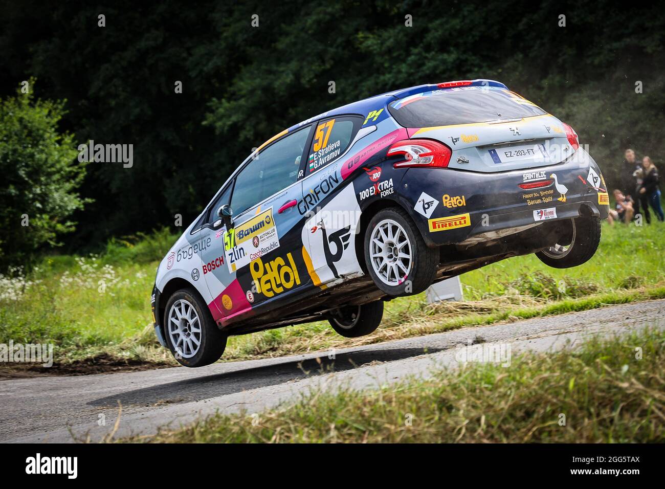 57 Ekaterina STRATIEVA (BGR), Georgi AVRAMOV (BGR), Peugeot 208 R2 ...