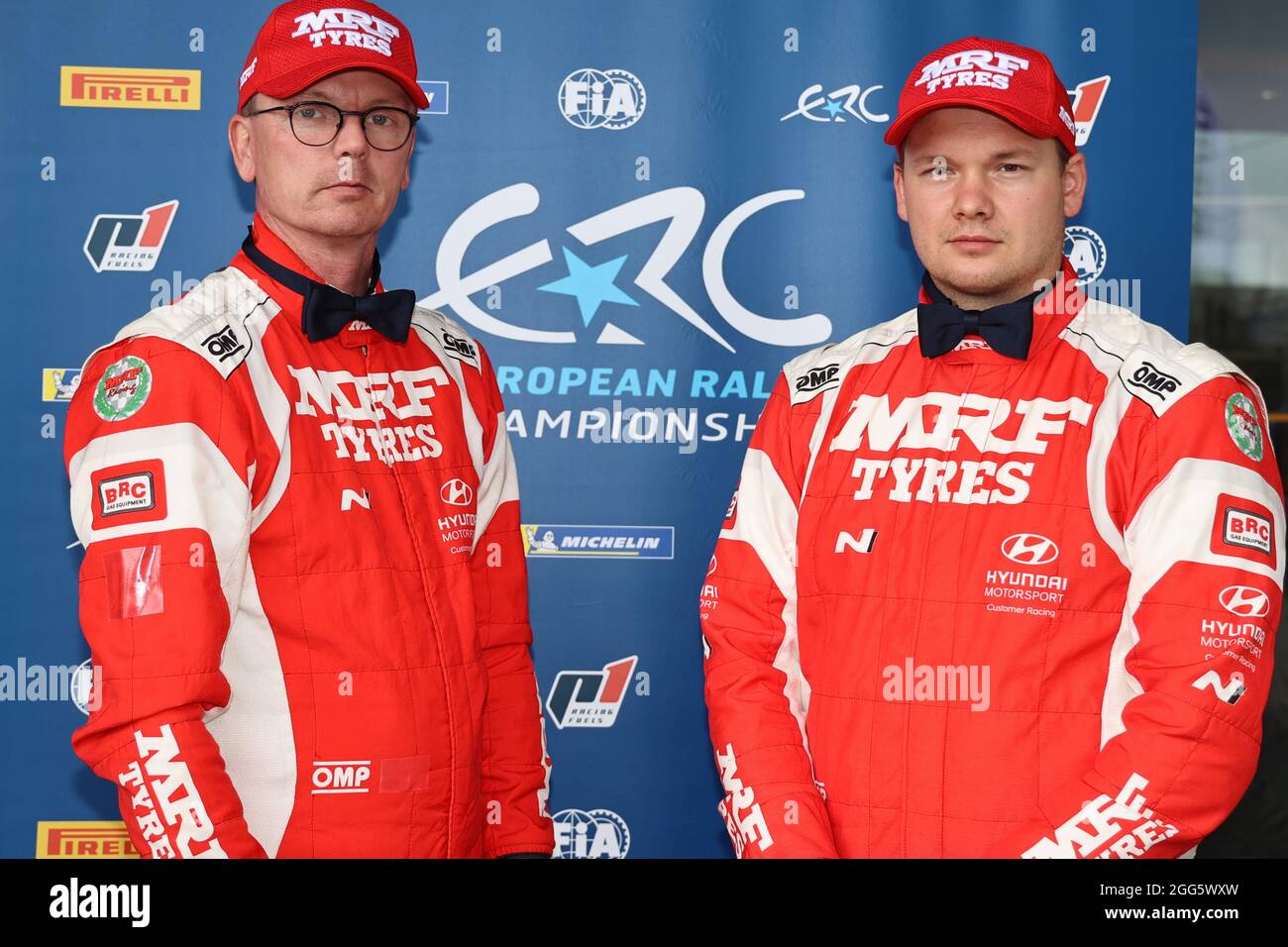 Mrf rally team hi-res stock photography and images - Alamy