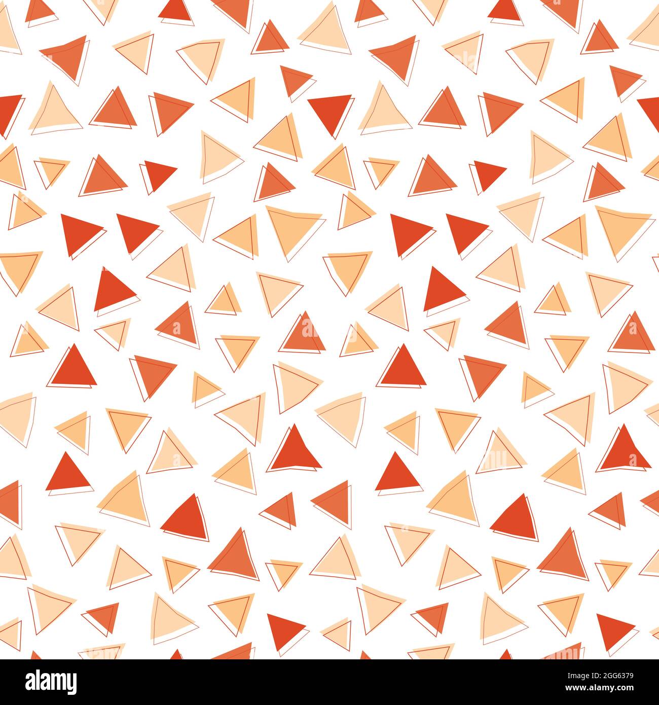 Abstract red triangle shape seamless pattern background Stock Vector ...