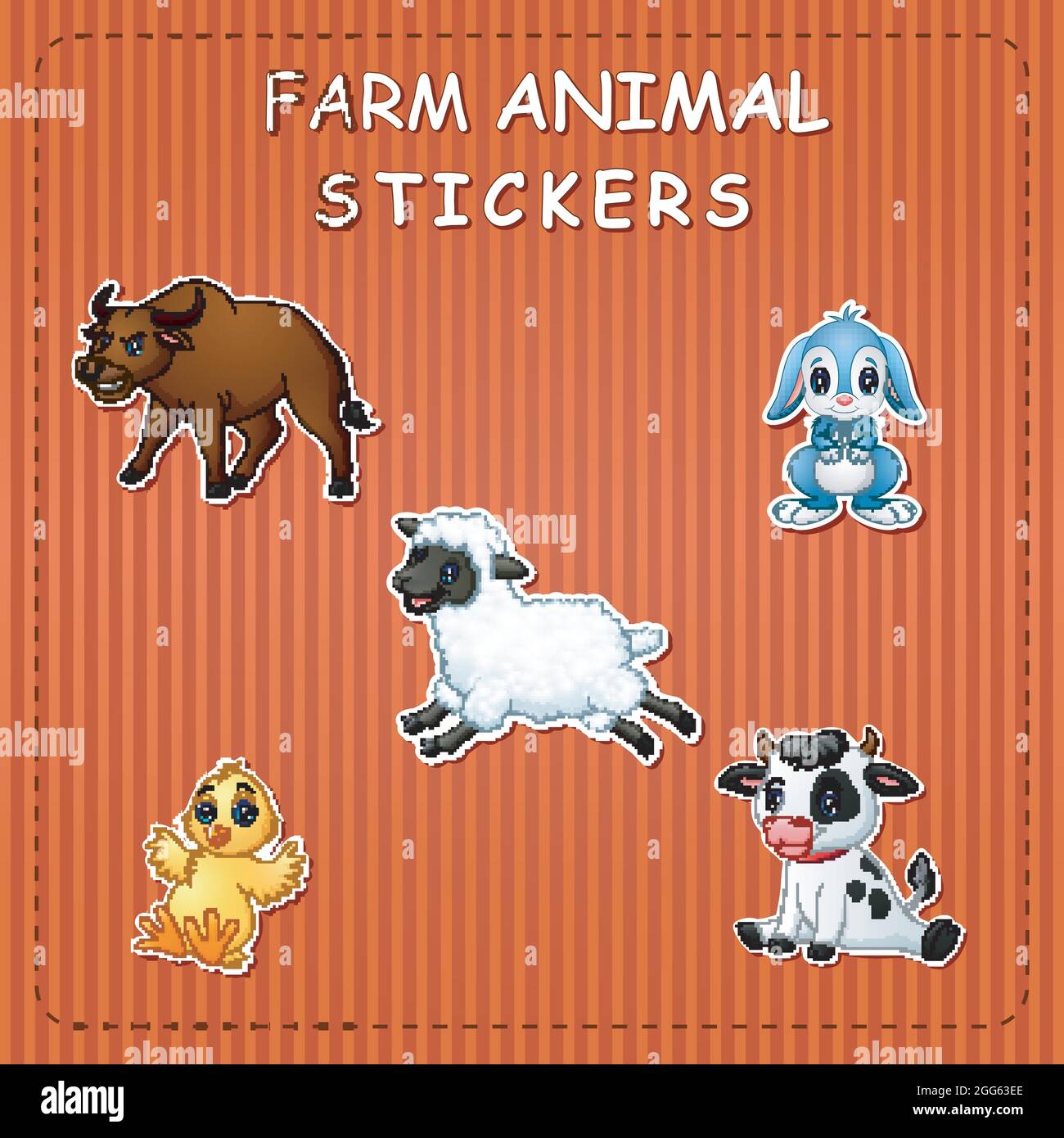 Popular stickers Stock Vector Images - Alamy