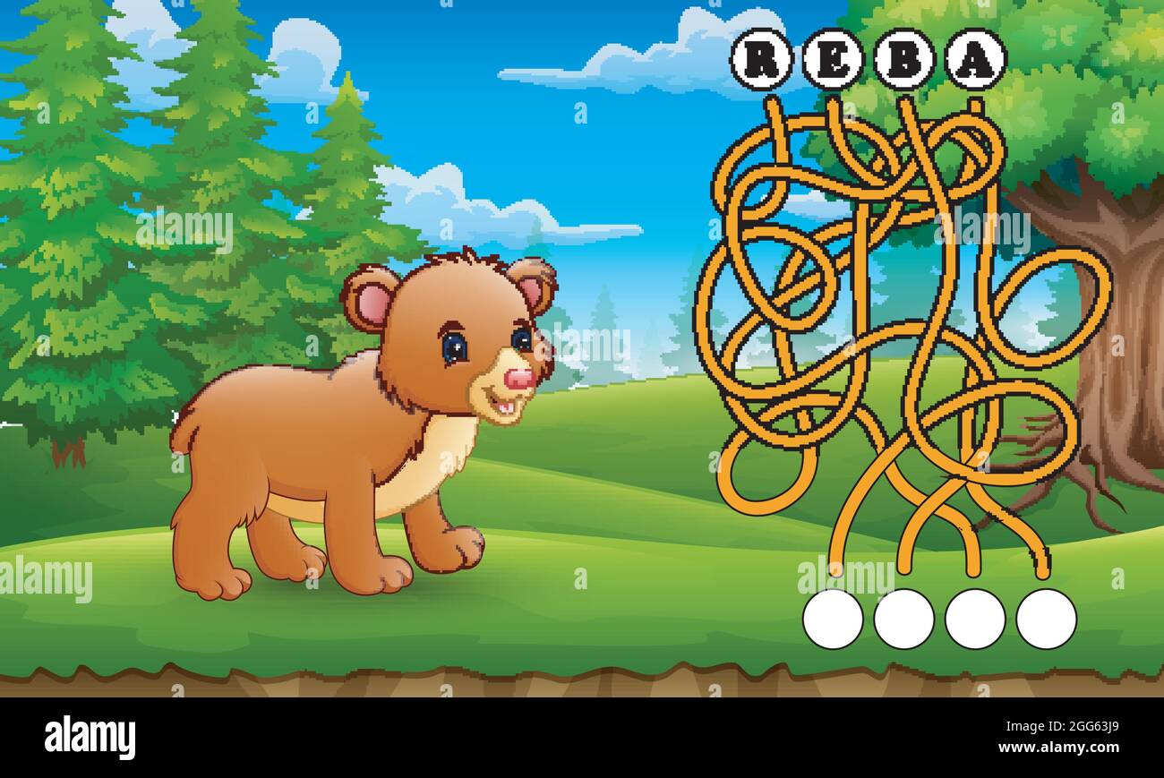 Find the bears Stock Vector Images - Alamy