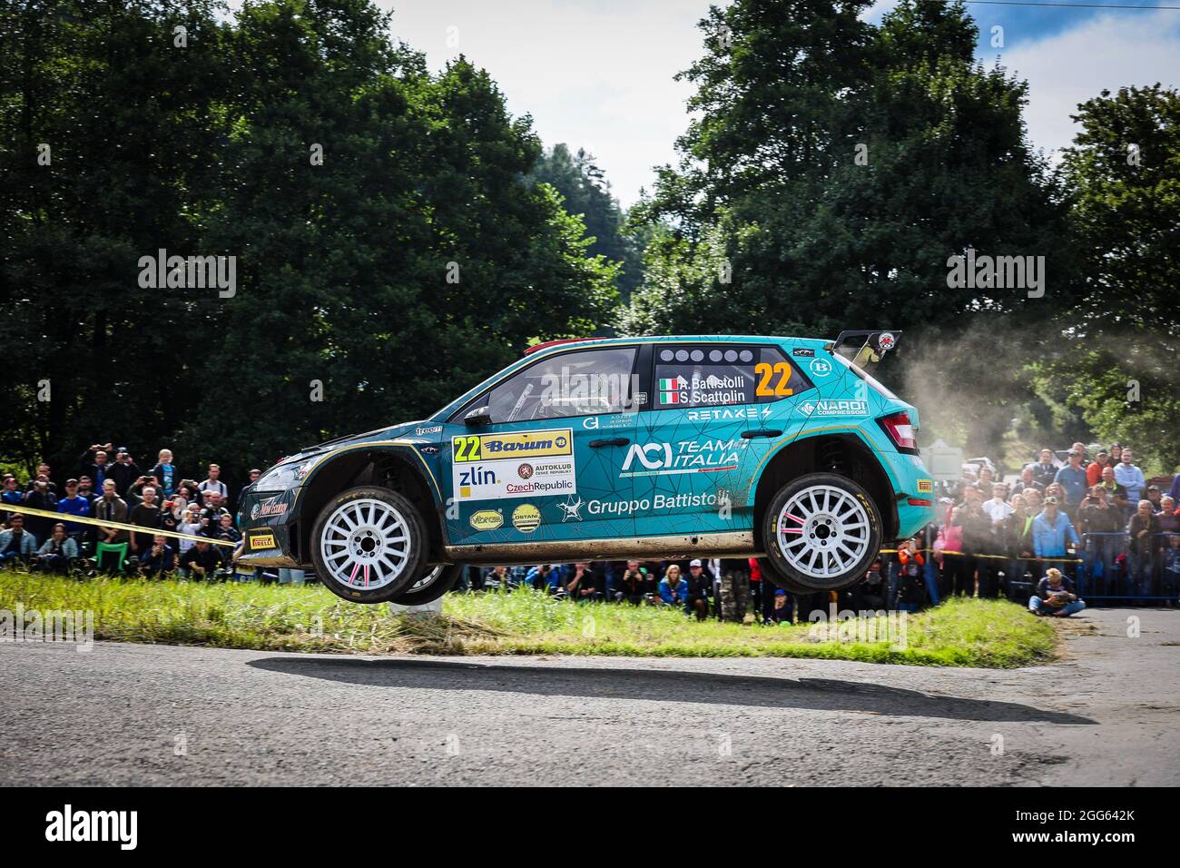 22 Alberto BATTISTOLLI (ITA), Simone SCATTOLIN (ITA), Skoda Fabia ...