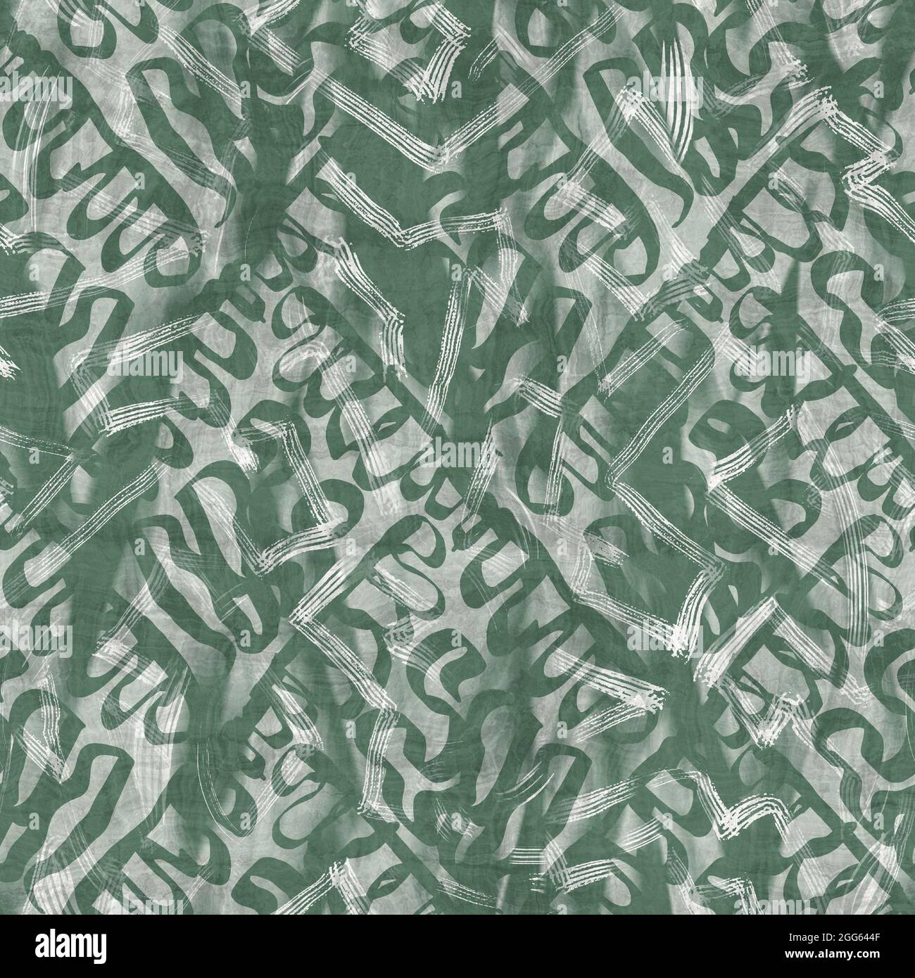 Seamless two tone hand drawn brushed effect pattern swatch Stock Photo ...