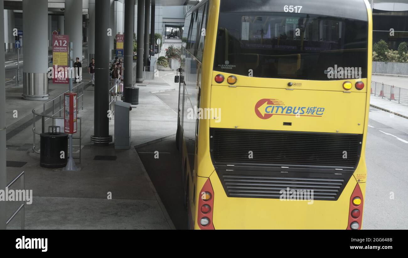 Airport Bus Route Into Hong Kong Stock Photo Alamy Airport Bus Route Into Hong Kong Stock Photo Alamy