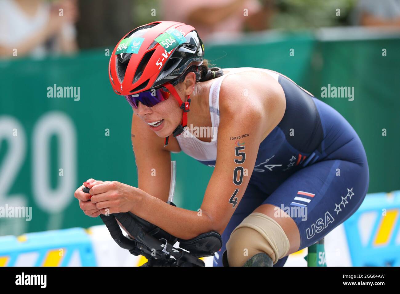 Tokyo, Japan. 29th Aug, 2021. Grace Norman (USA) Triathlon : Women's ...