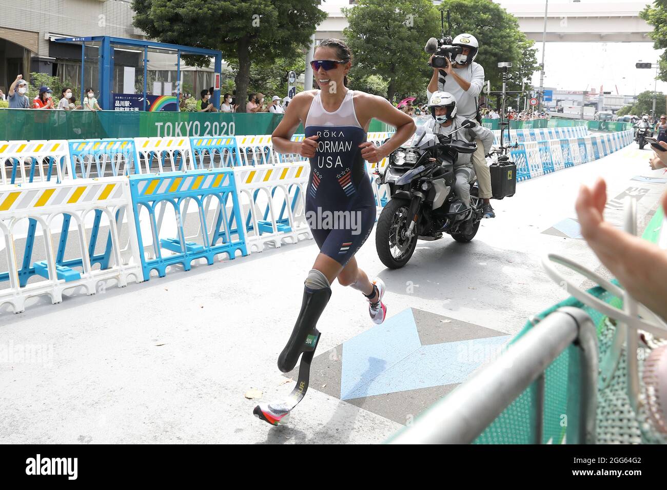 Tokyo, Japan. 29th Aug, 2021. Grace Norman (USA) Triathlon : Women's ...