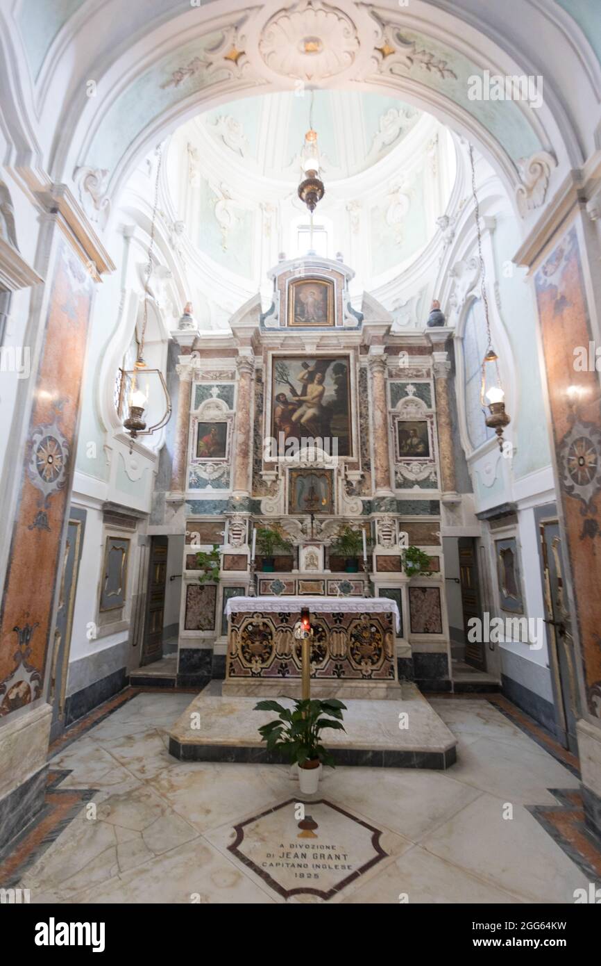 Cathedral (duomo) of ravello, in amalfi coast, italy Stock Photo - Alamy