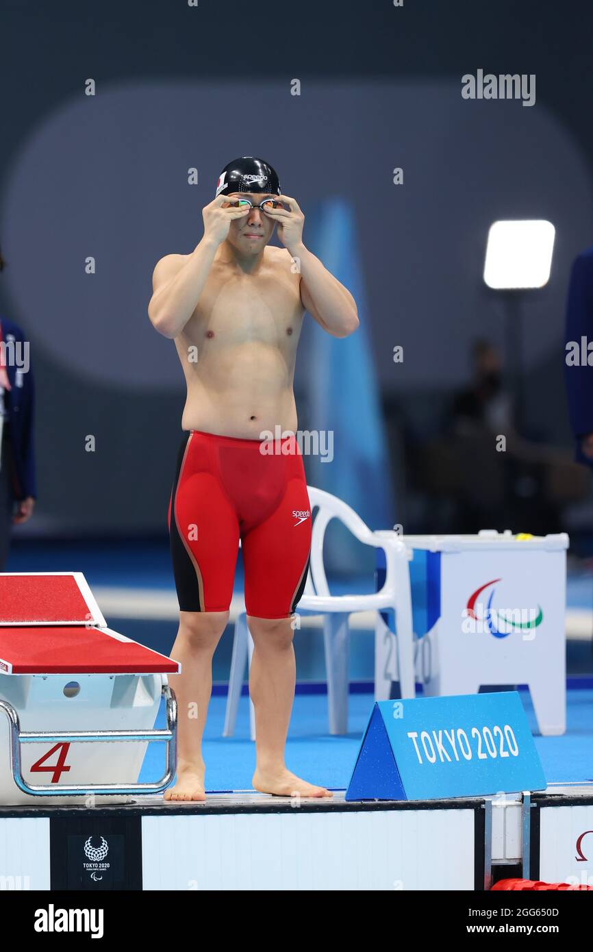 Tokyo, Japan. 29th Aug, 2021. Naohide Yamaguchi (JPN) Swimming : Men's ...