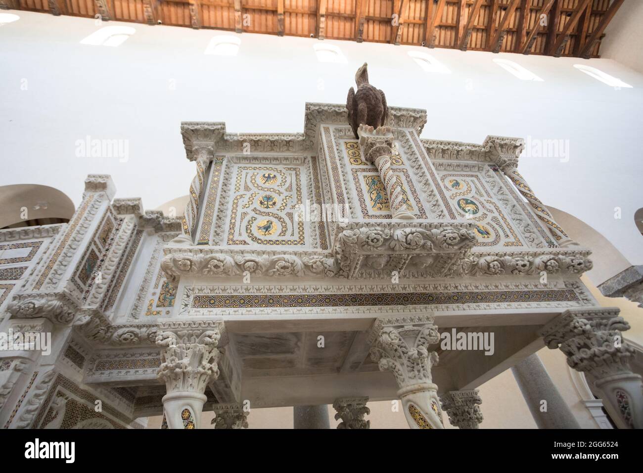 Cathedral (duomo) of ravello, in amalfi coast, italy Stock Photo - Alamy