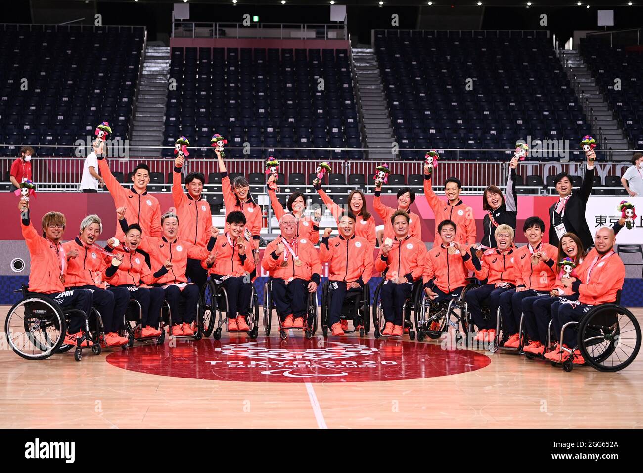 Tokyo, Japan. Credit: MTAUSO. 29th Aug, 2021. Japan team group (JPN ...