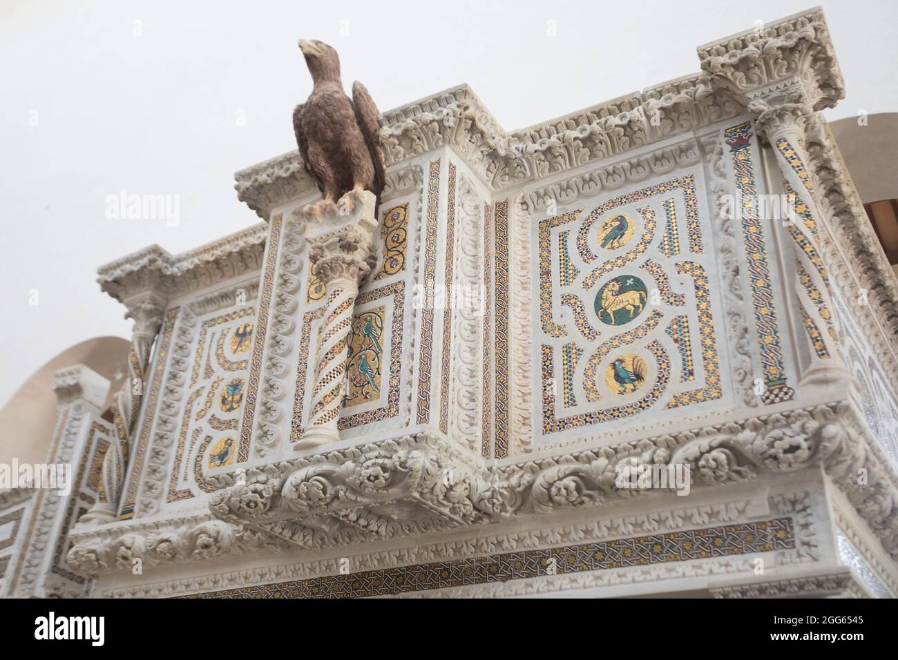 Cathedral (duomo) of ravello, in amalfi coast, italy Stock Photo - Alamy