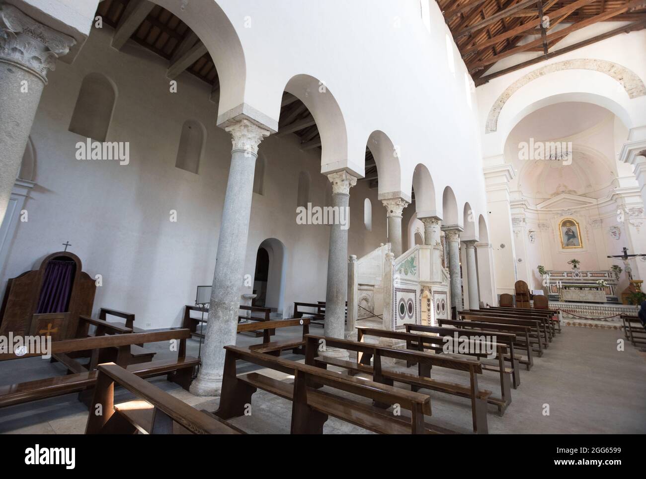 Cathedral (duomo) of ravello, in amalfi coast, italy Stock Photo - Alamy
