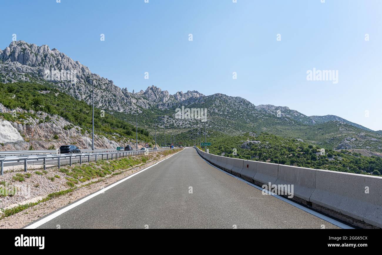 Cars are driving on the expressway Stock Photo - Alamy