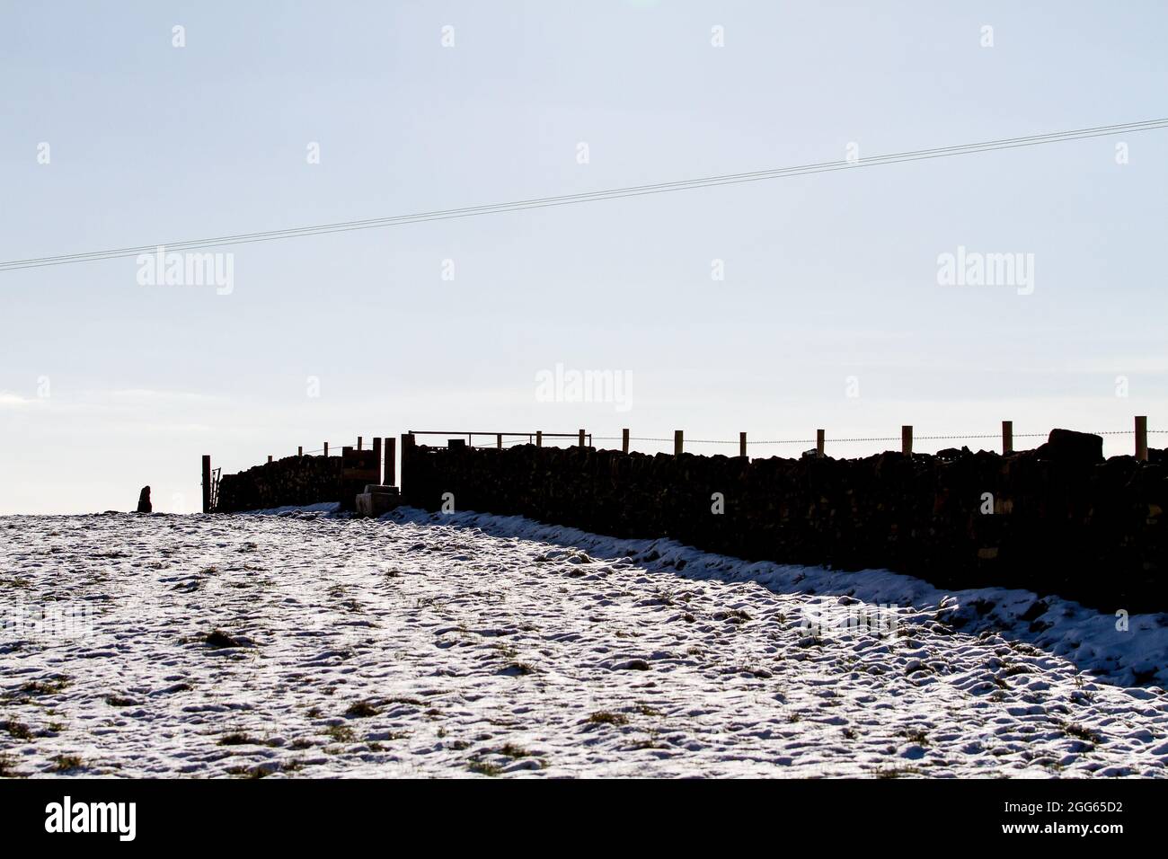Farm boundary stone wall hi-res stock photography and images - Alamy