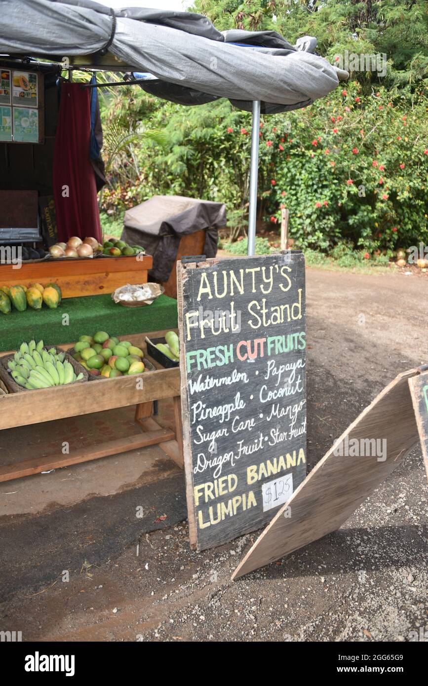 Hawaiian fruits hi-res stock photography and images - Alamy