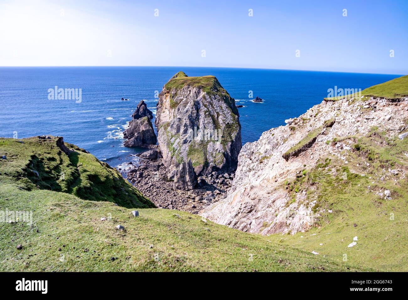 Tormore Island by Port between Ardara and Glencolumbkille in County ...