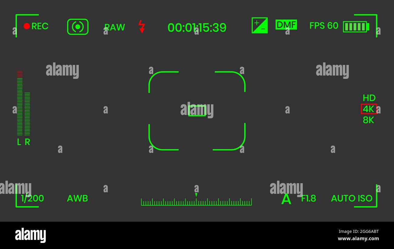 Photo by night vision camera Stock Vector Images - Alamy