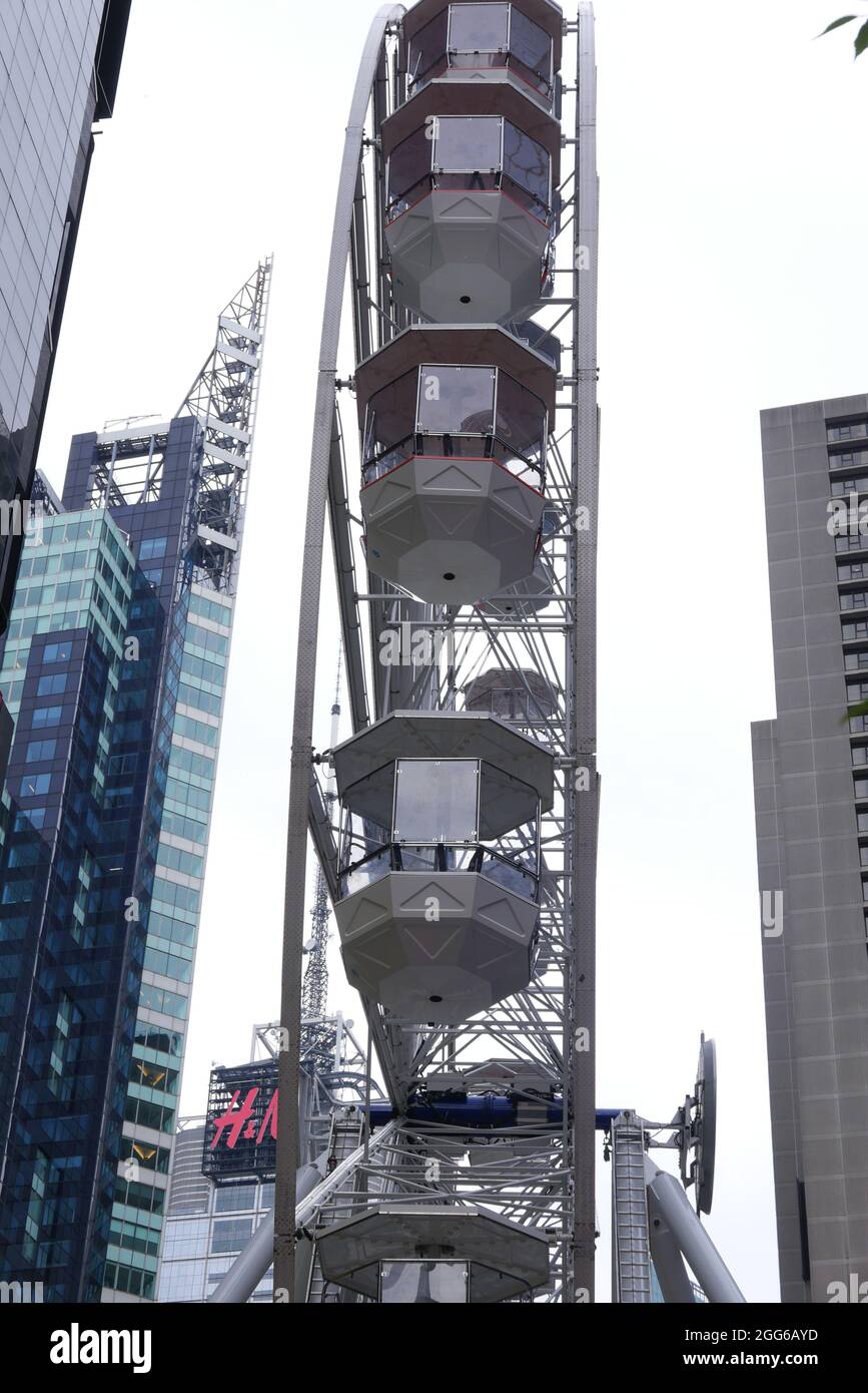 Times Square Ferris wheel Stock Photo - Alamy