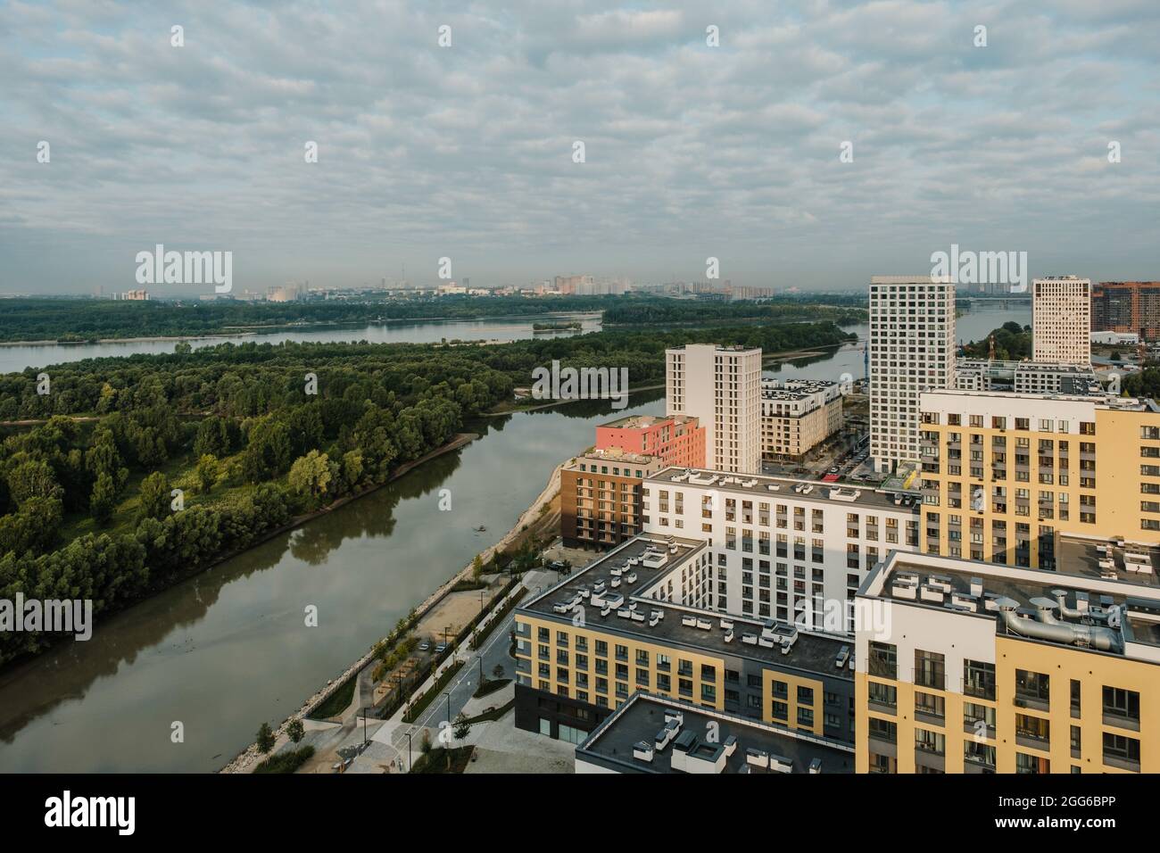 Novosibirsk river embankment hi-res stock photography and images - Alamy