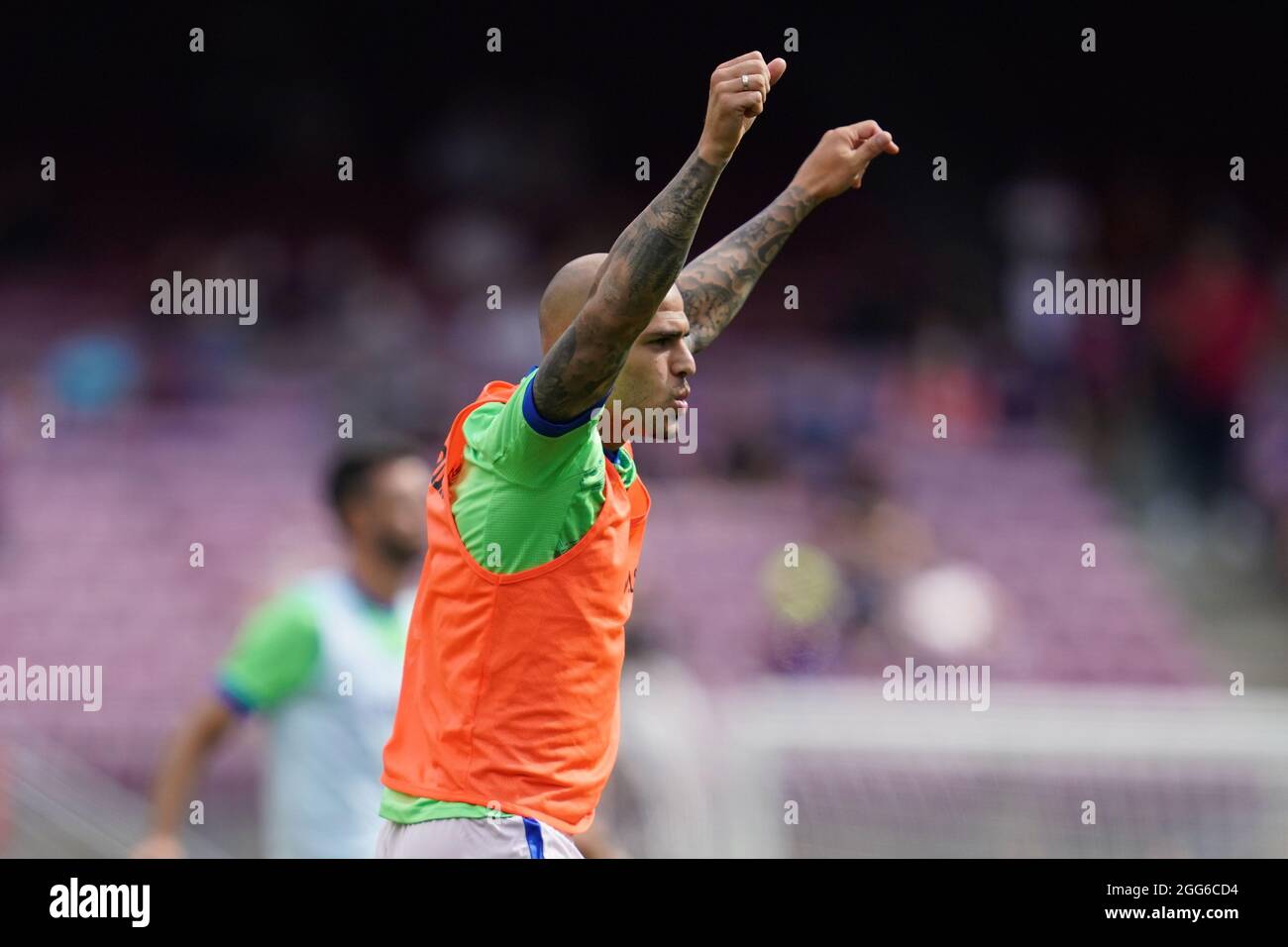 Sandro Ramirez of Getafe CF during the La Liga match between FC ...