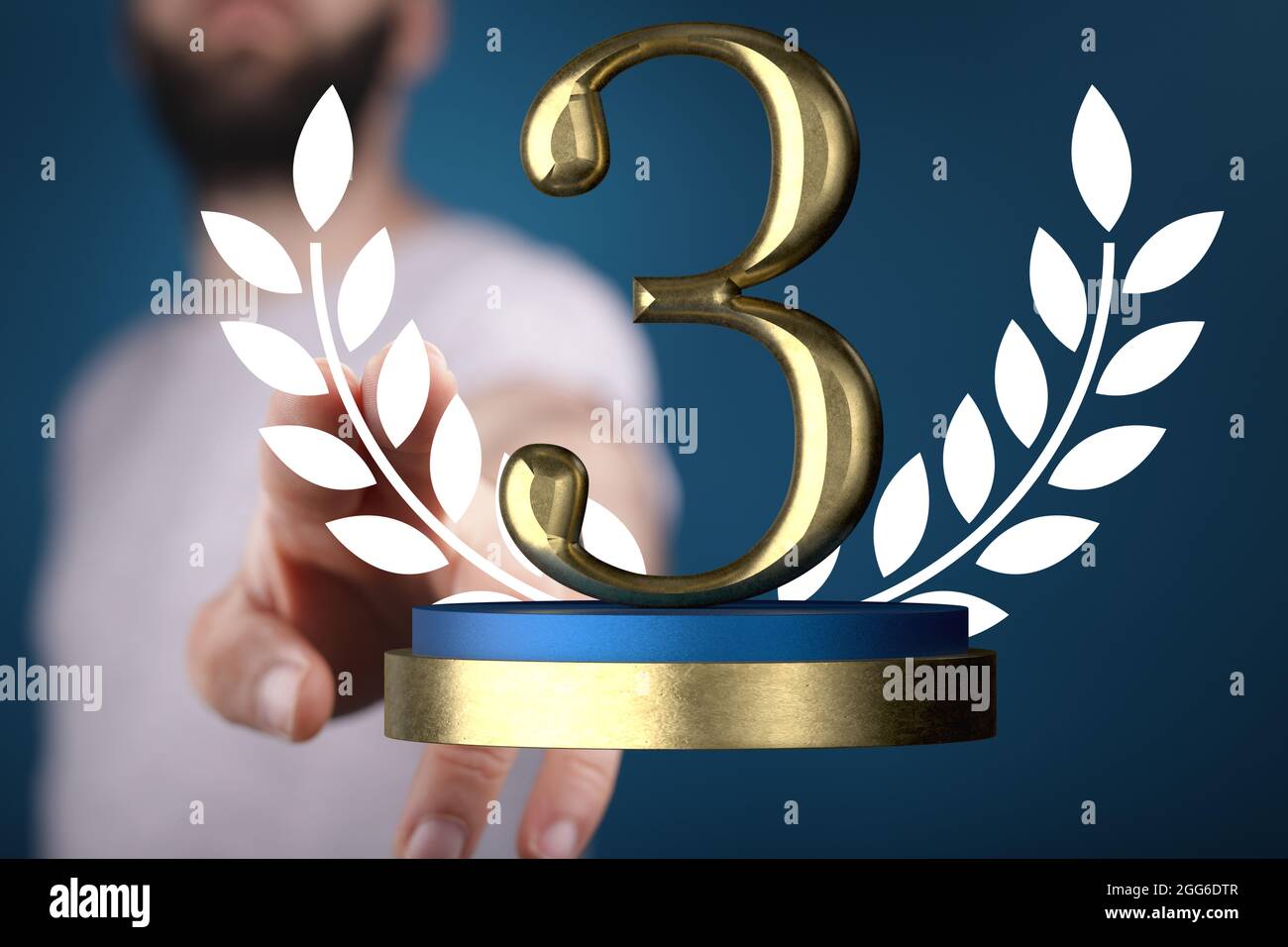 Touching triumph hi-res stock photography and images - Alamy